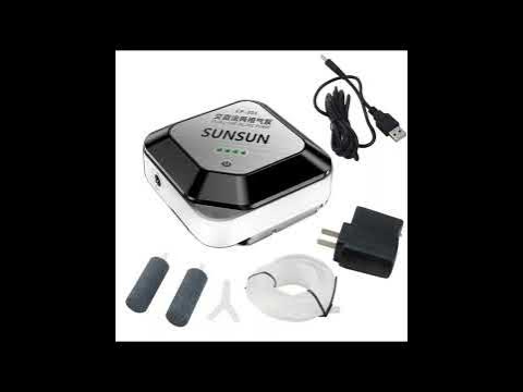 MOTOR DE AIRE EMERGENCIA CP-201 SUNSUN - YouTube