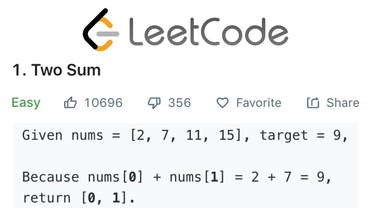 Dsa Arrays Two Sum Leetcode Problem Leetcode Problem 1 With Python 9133