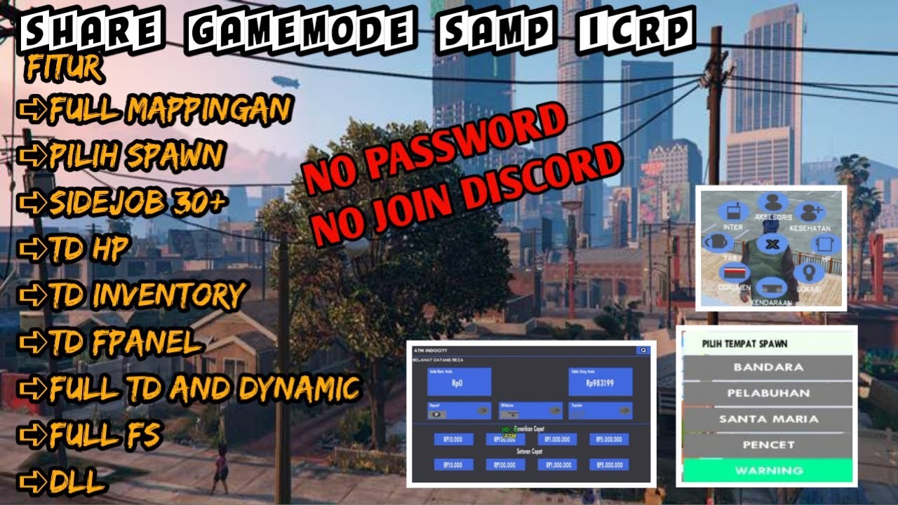 [SHARE] GameMode ICRP Remake New Version Support Lemehost | GTA SAMP ...