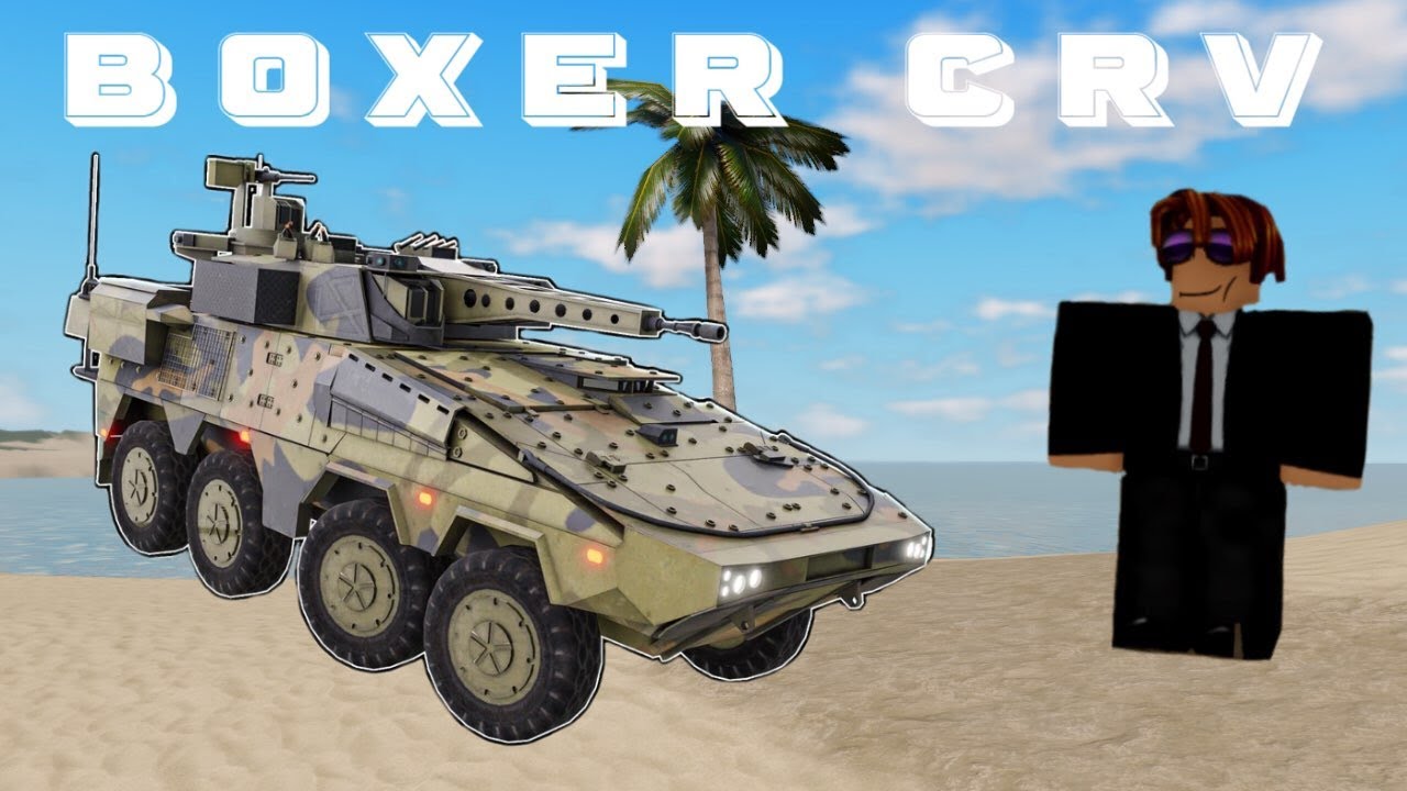 Boxer CRV Showcase in WAR TYCOON - YouTube