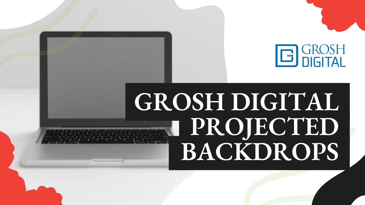 Grosh Digital - Projected Backdrops - YouTube