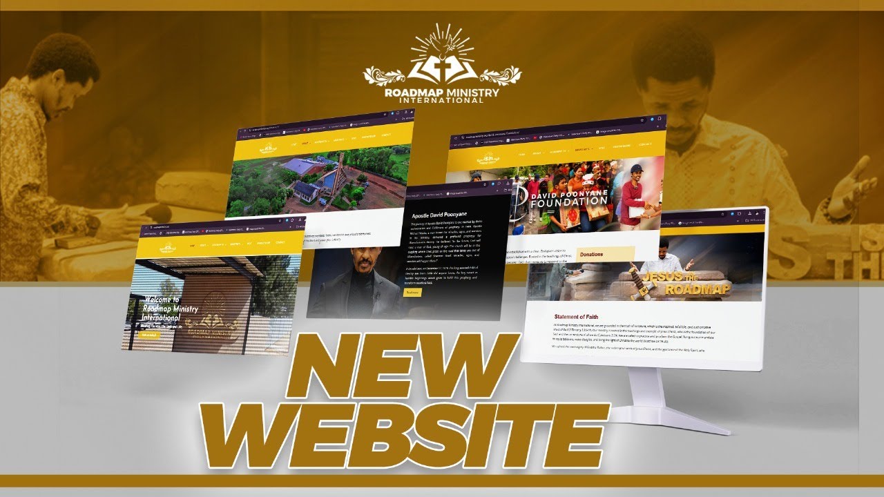 NEW WEBSITE OF ROADMAP MINISTRY INTERNATIONAL - YouTube