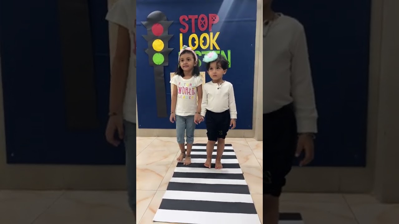 zebra crossing learning at Kids Camp - YouTube