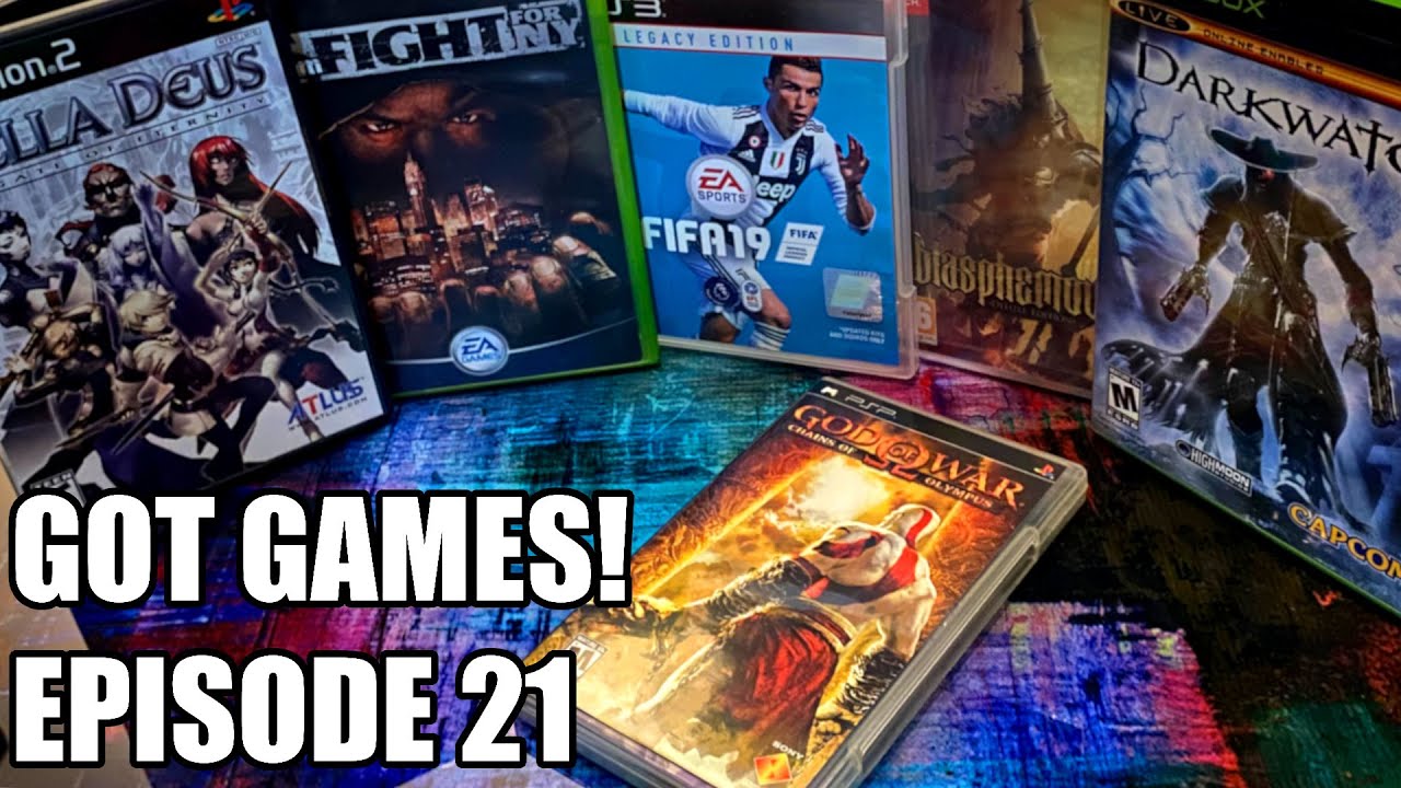 Got Games! Episode 21 - Collection Update - New Xbox, PS2, PS3, PS5 ...