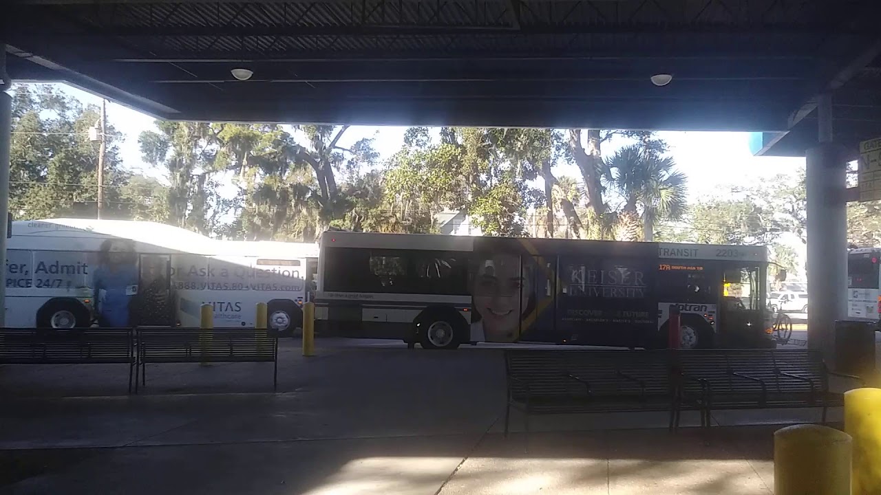 VOTRAN - Volusia County Transit | Bus 2607 | Departing Transfer Plaza ...