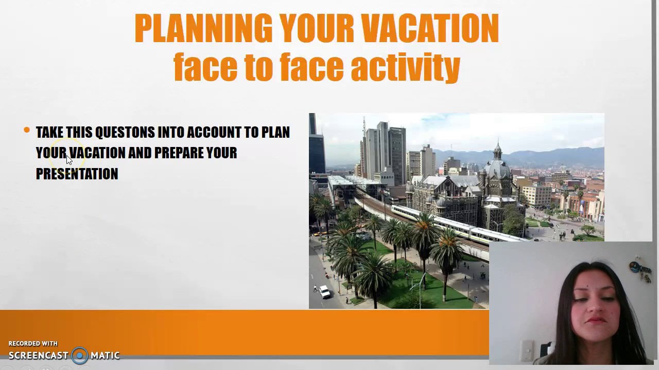 English lesson: Planning your vacation - YouTube