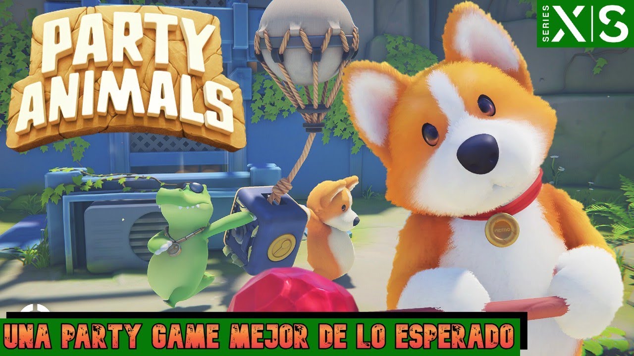 Un party game mejor de lo esperado - Probando Party Animals en Xbox ...