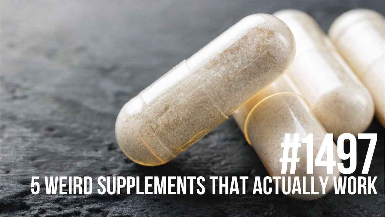 These 5 Weird Supplements Actually Work (They're Legit)! - YouTube
