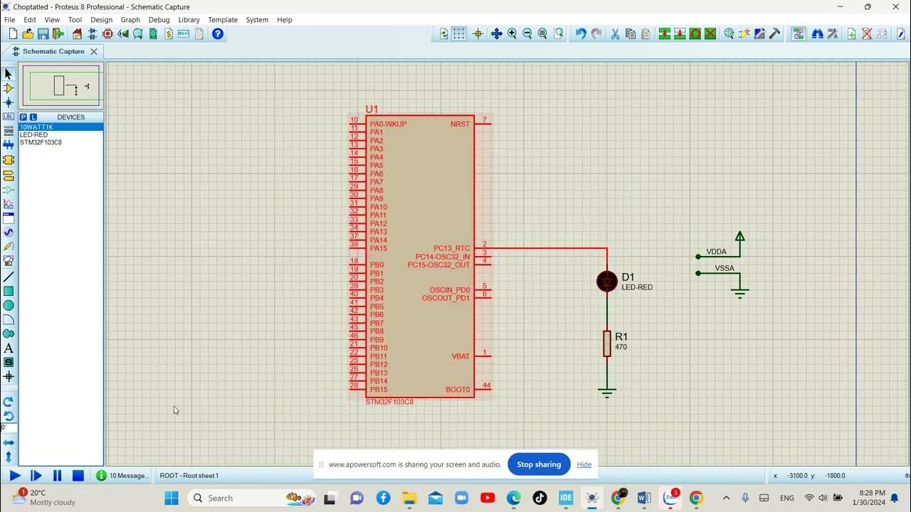 Chương trình chớp-tắt led cho STM32 sử dụng SysTick Timer (Dùng các thư viện CMSIS, HAL, LL ...