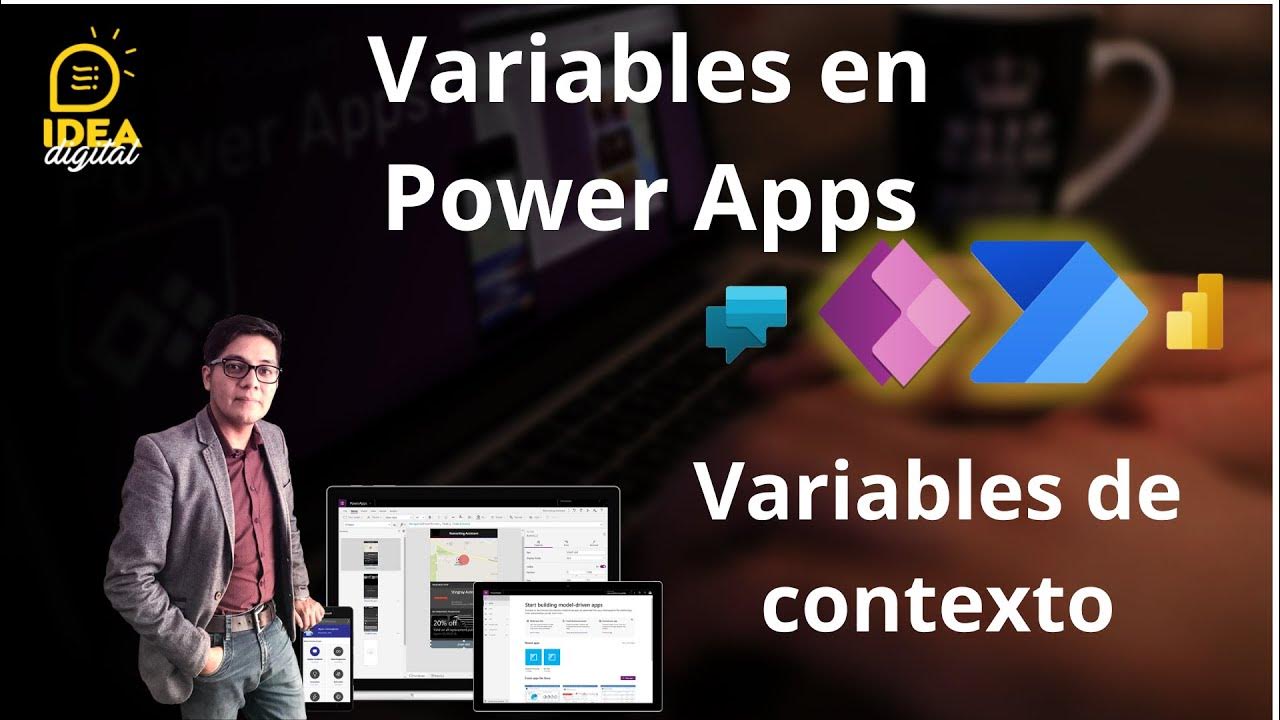 Tipos de variables en Power Apps: 👉 Variables de contexto - YouTube
