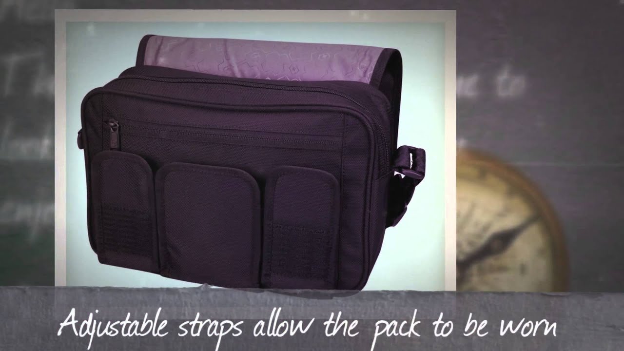 Victorinox Adventure Traveler Over-the-Shoulder Day Bag - YouTube