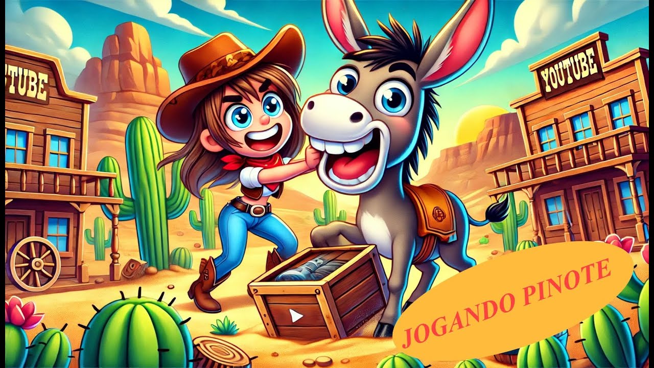 Desafios Divertidos com o Pinote: Quem Vai Ganhar Essa Aventura? - YouTube