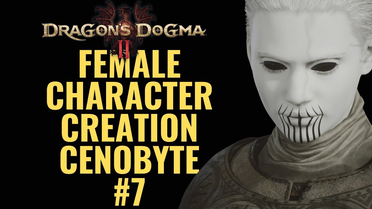 DRAGONS DOGMA 2 FEMALE CHARACTER CENOBYTE AF Creation and Slider settings #7 - YouTube