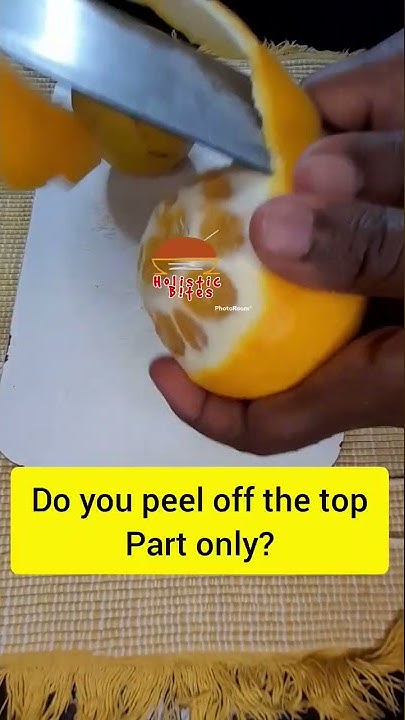 Orange Peeling Asmr Video Roadto1000subscribers Shorts Youtube