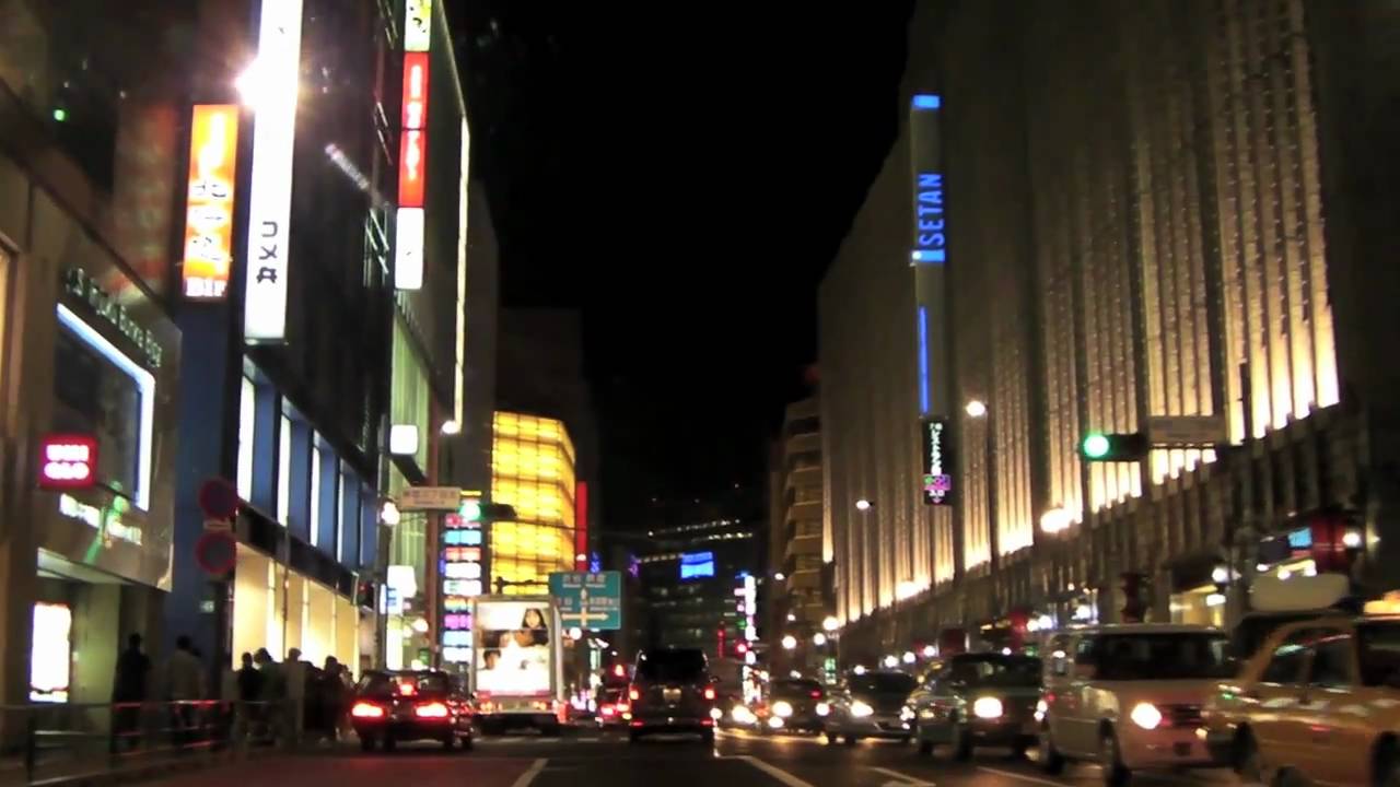 [HD] Cars / Shinjuku at Night / Driving in Tokyo at Night - YouTube