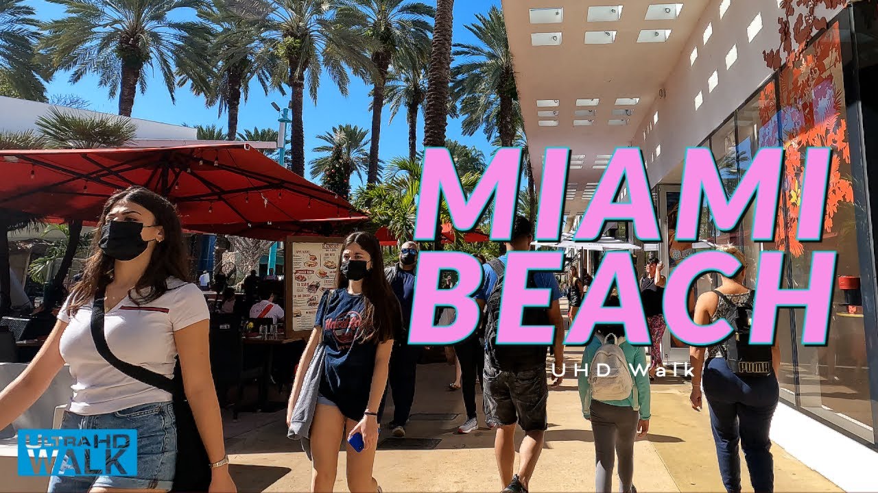 Miami Beach Walk 4k 🇺🇸 Walking tour of Miami Beach, Florida USA - YouTube