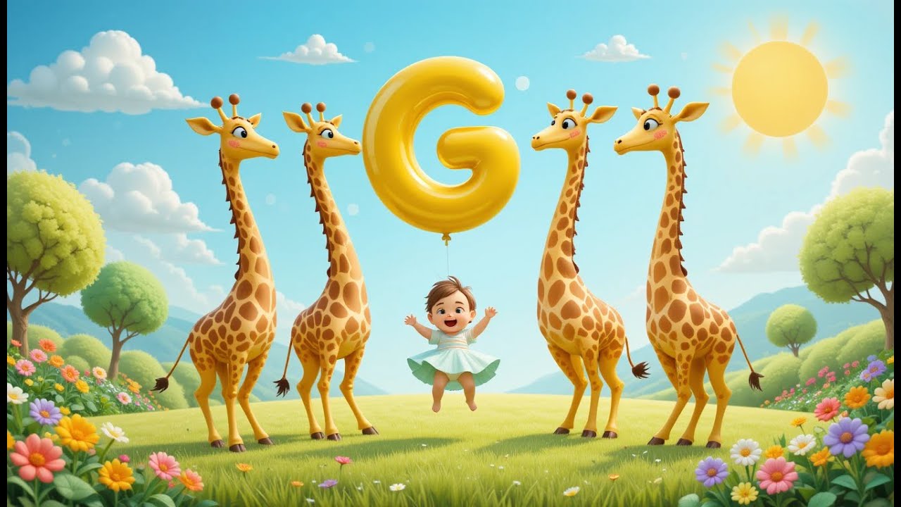 G is for Goose | ABC Animal Song for Kids | Learn the Alphabet with ...