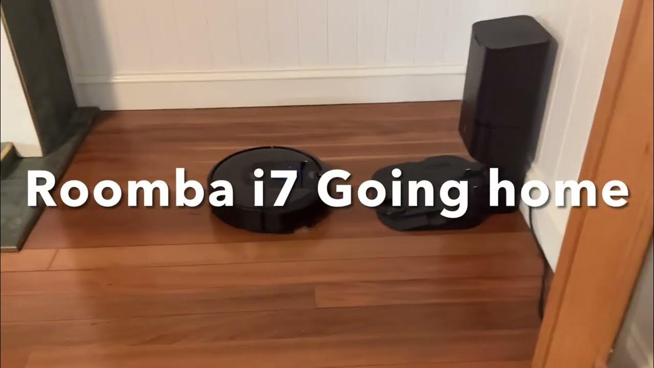 Roomba i7 Returns to charge - YouTube