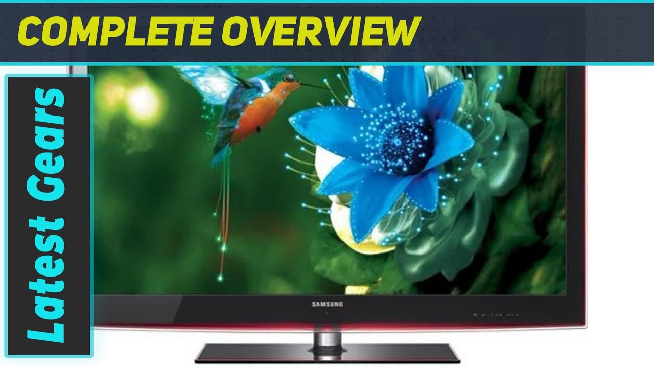 Samsung UN40B6000 40-Inch LED HDTV Review - YouTube