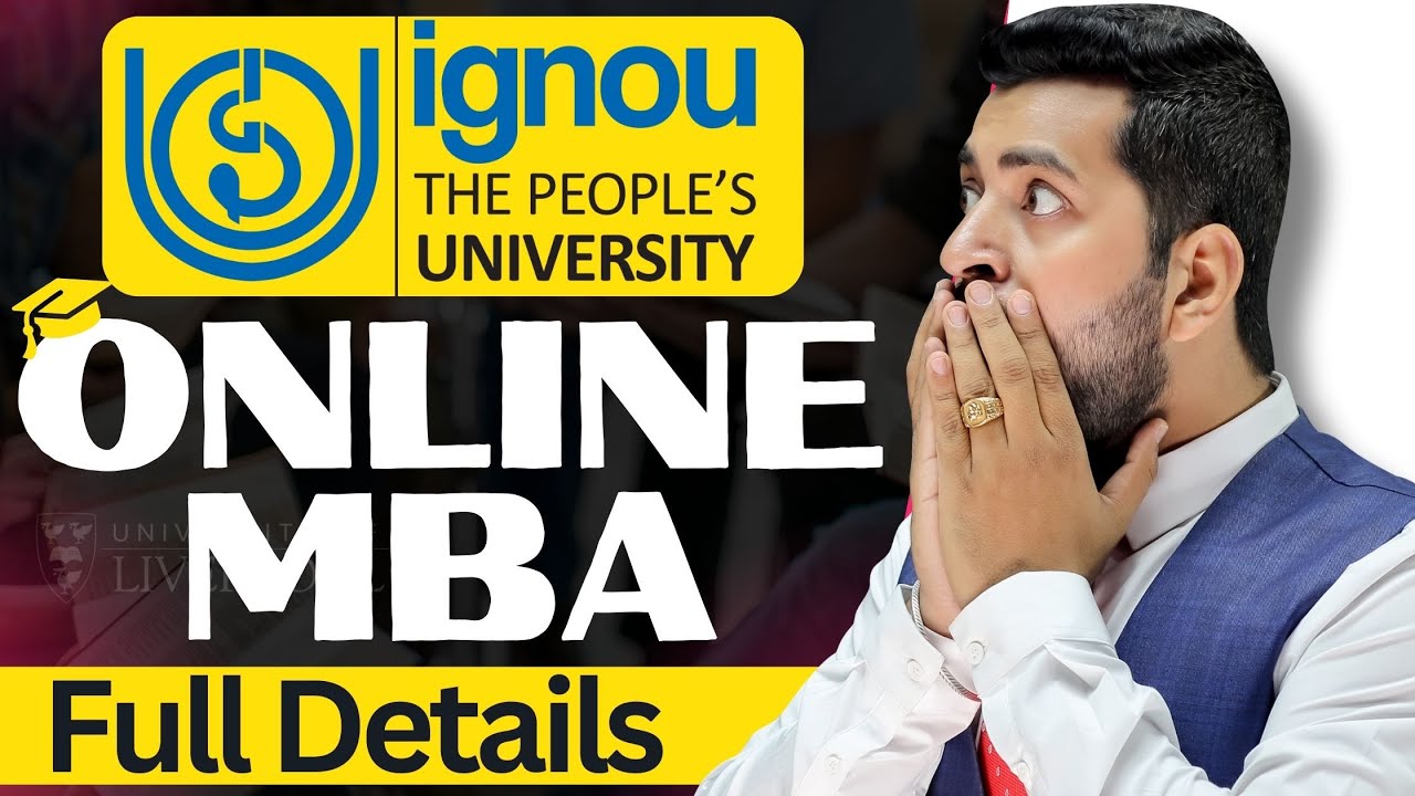 IGNOU Online MBA | Online MBA Full Detail | Online MBA vs ODL MBA ...
