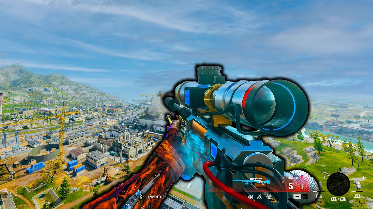 Call of Duty Warzone:4 Solo Win SNIPE Gameplay PS5(No Commentary) - YouTube