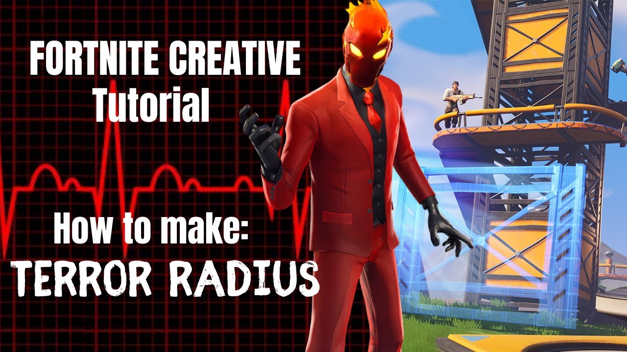 How to make a TERROR RADIUS in Fortnite Creative (From Dead By Daylight ...