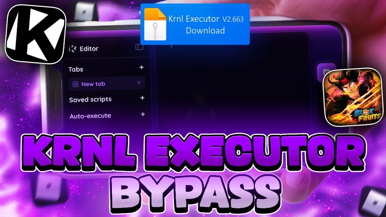 ATUALIZOU! EXECUTOR KRNL V2.663 - BYPASS ANTI CHEAT - 32/64 BITS - Script Roblox Atualizado ...