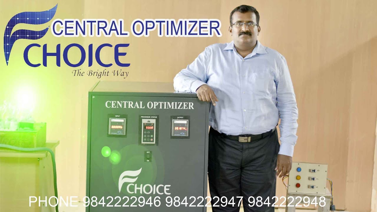 CENTRAL OPTIMIZER / 2 PHASE TO 3 PHASE CONVERTER / PHASE CONVERTER ...
