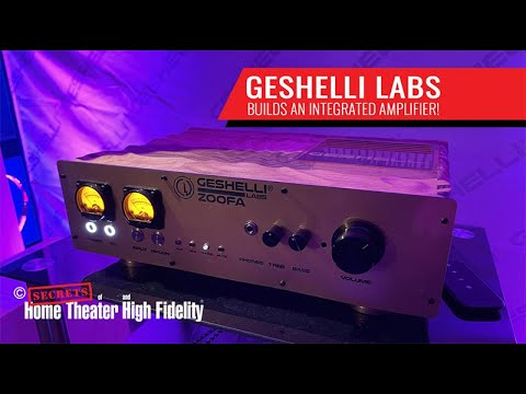 Geshelli Labs Zoofa Integrated Amplifier - Capital Audiofest Video - 11/2022