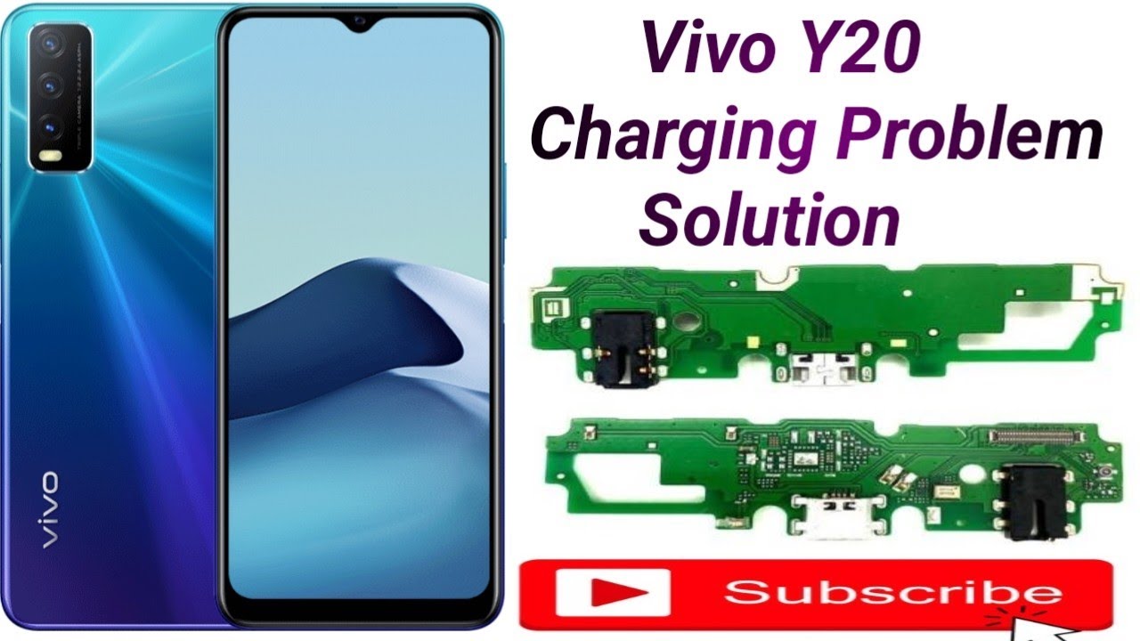 Vivo Y20 Charging Problem Solution। Y20 Charging Board Replacement ...