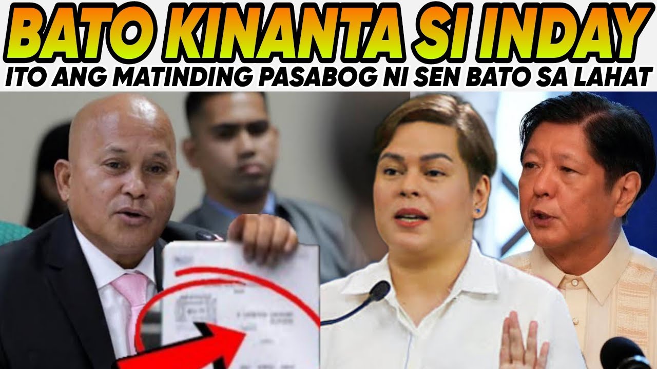 Matindi To Bato Dela Rosa Umamin Na Harapang Kuman Ta Vp Sara Pres