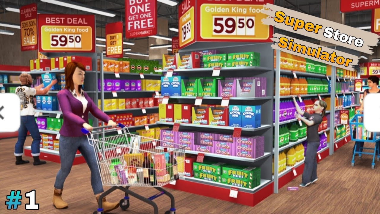 Super Store Simulator | Grocery Store New Game 🤑 | Shopping Market ...