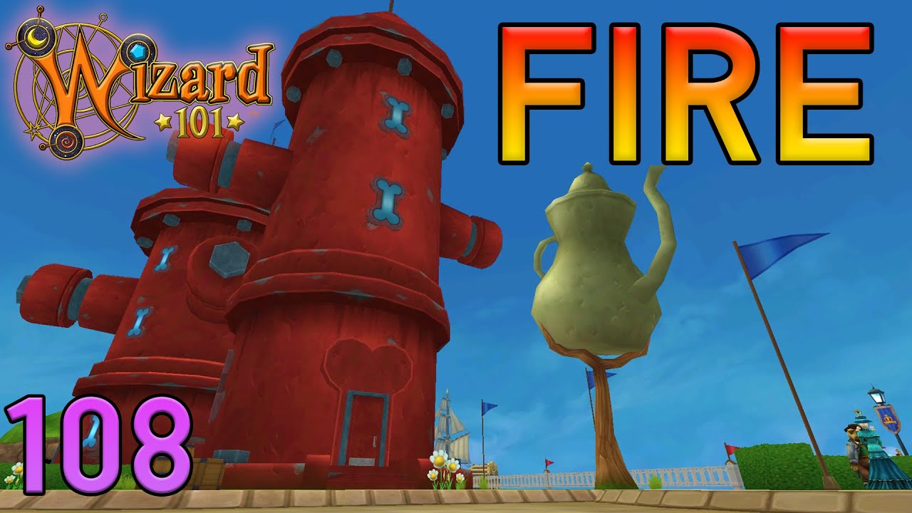 Wizard101 Fire Walkthrough #108 New Vicorgia - YouTube