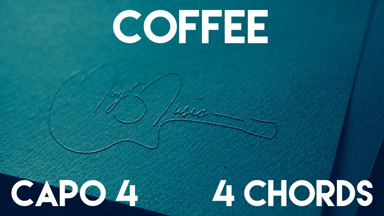 How To Play COFFEE by Kelly Rowland | Capo 4 (4 Chords) Guitar Lesson ...