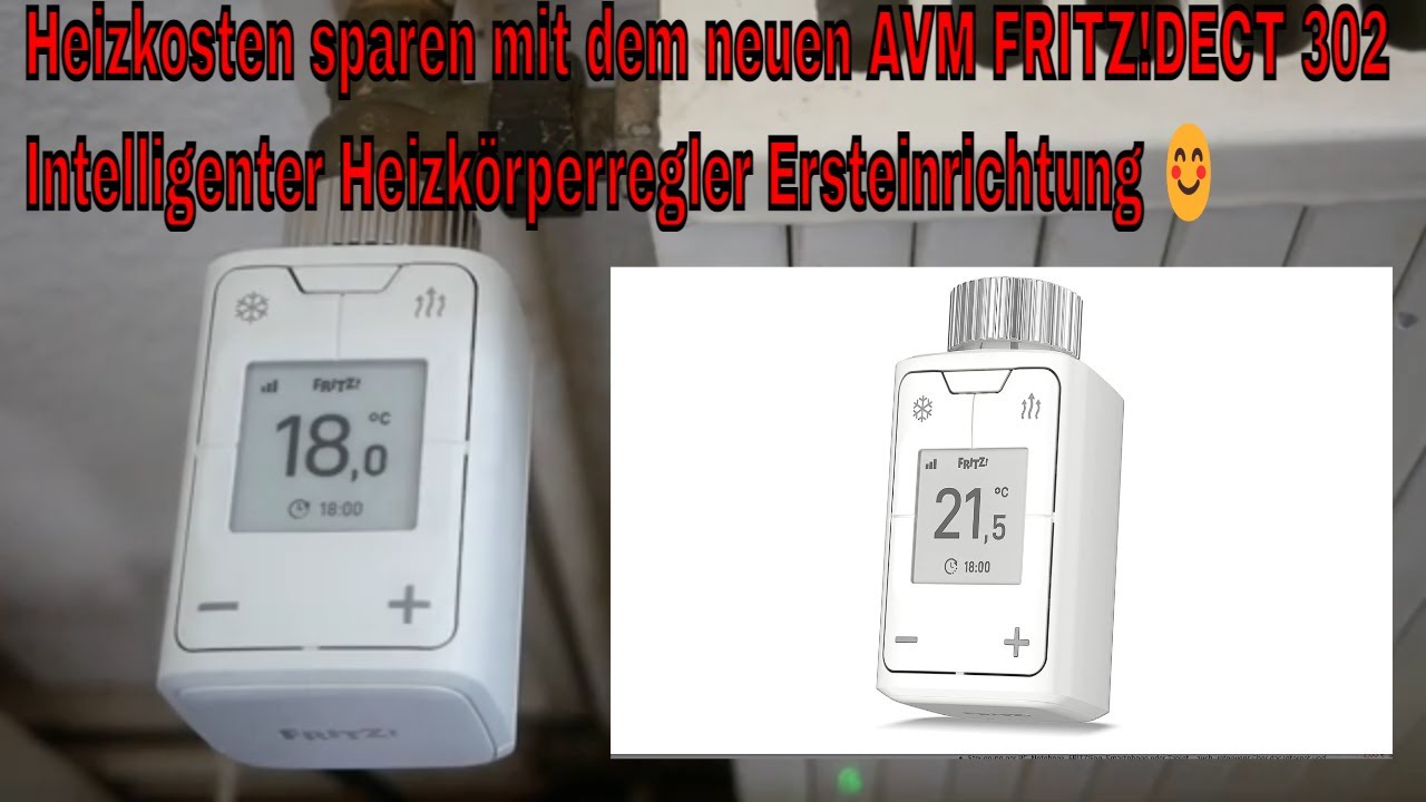 Heizkosten sparen mit dem neuen AVM FRITZ!DECT 302 Intelligenter ...