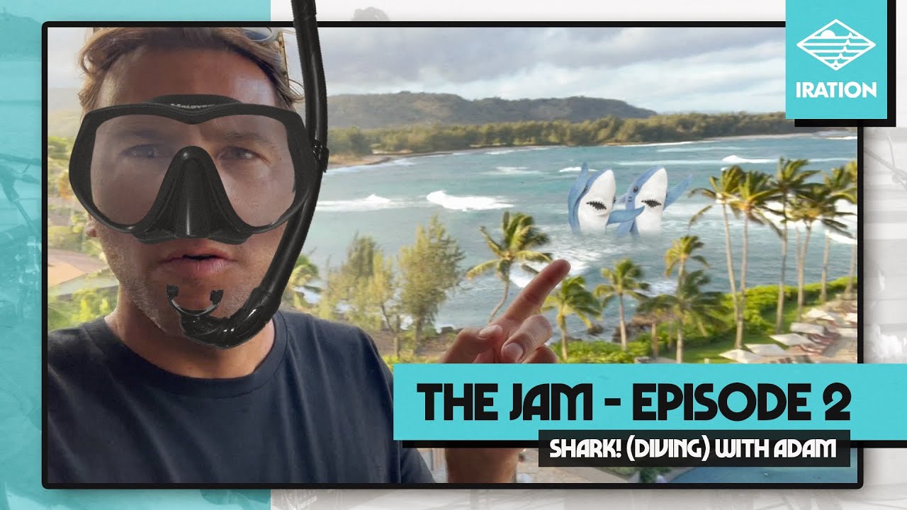 The Jam (Ep. 2): Shark! (Diving) with Adam | IRATION - YouTube