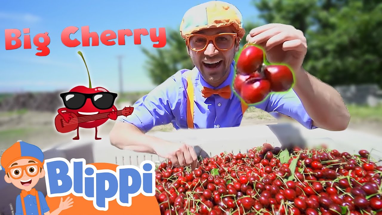 Blippi Visits a Cherry Farm 🍒 | Educational Food Videos For Kids - YouTube