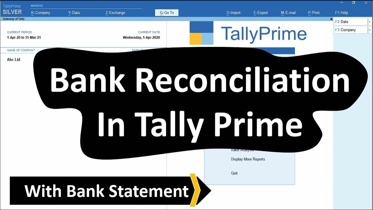 Bank Reconciliation In Tally Prime Bank Reconciliation Statement In bank-reconciliation-in-tally-prime-bank-reconciliation-statement-in