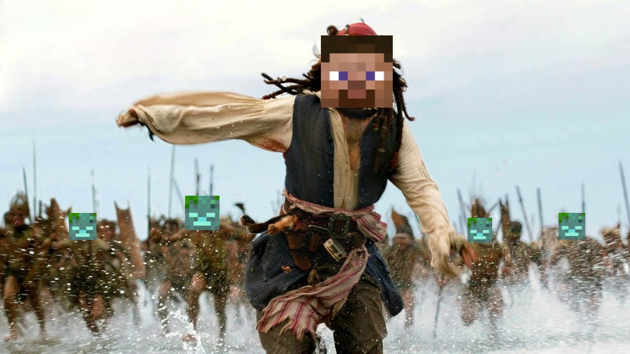 Minecraft Survival Ep1: The Perilous Dangers Of The Blocky Seas - YouTube