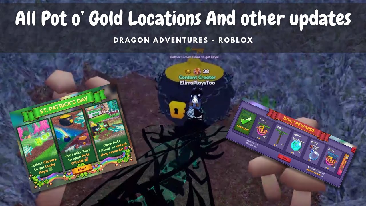 All Pot o' Gold Locations (in Origins) and Exciting Updates! [Dragon ...