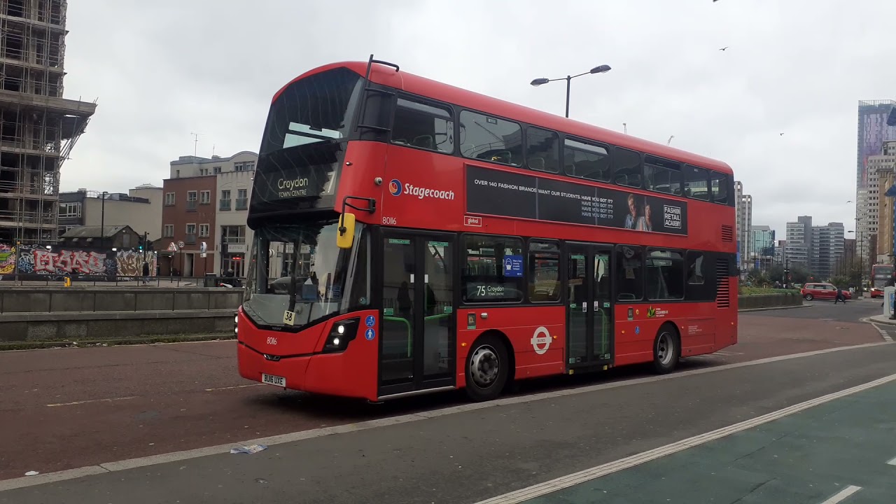 *[ON-LOAN]* - 80116, BU16UXE on the Route 75 in Croydon Town Centre to ...