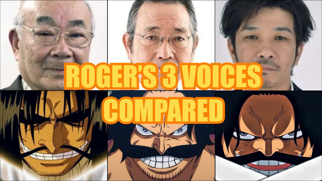 Gol D. Roger – 3 Voice Comparison | One Piece - YouTube