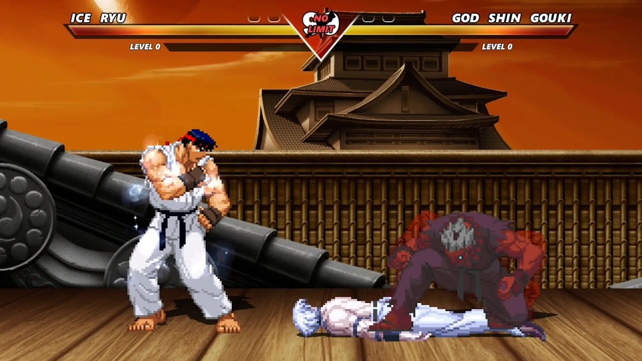 ICE RYU vs GOD SHIN GOUKI - Highest Level Awesome Fight! - YouTube