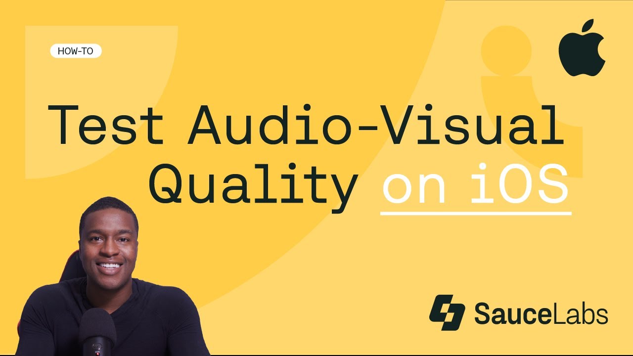 How to Test Audio-Visual Quality on iOS - YouTube