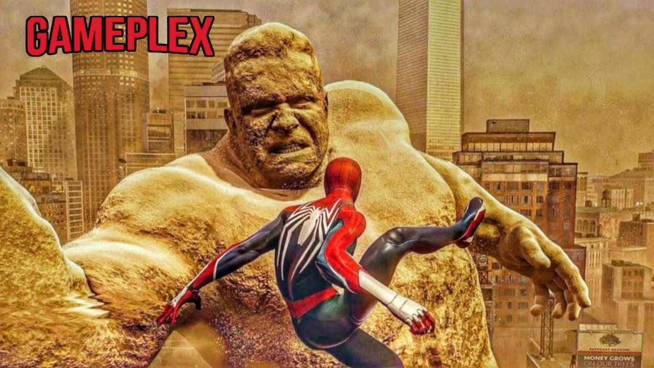 SPIDER MAN 2 - SANDMAN SCENE 4K - YouTube