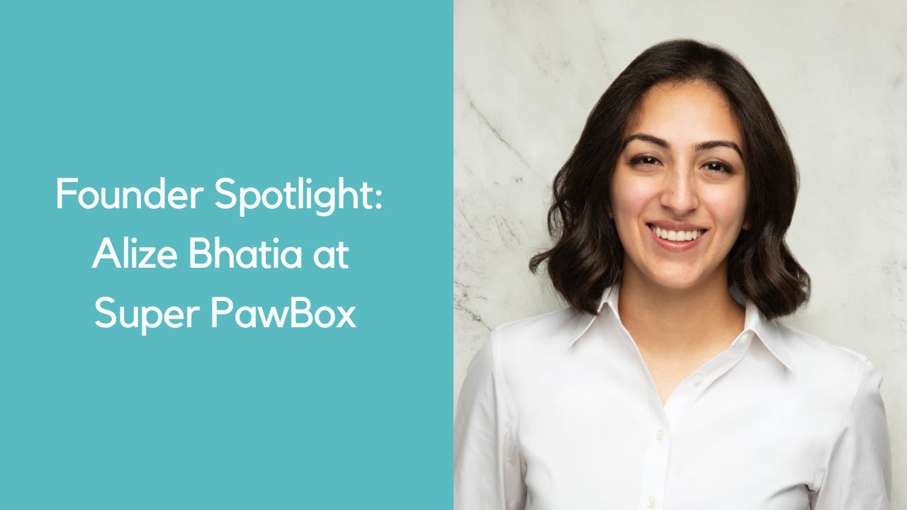 Founder Spotlight Alize Bhatia Super Pawbox - YouTube
