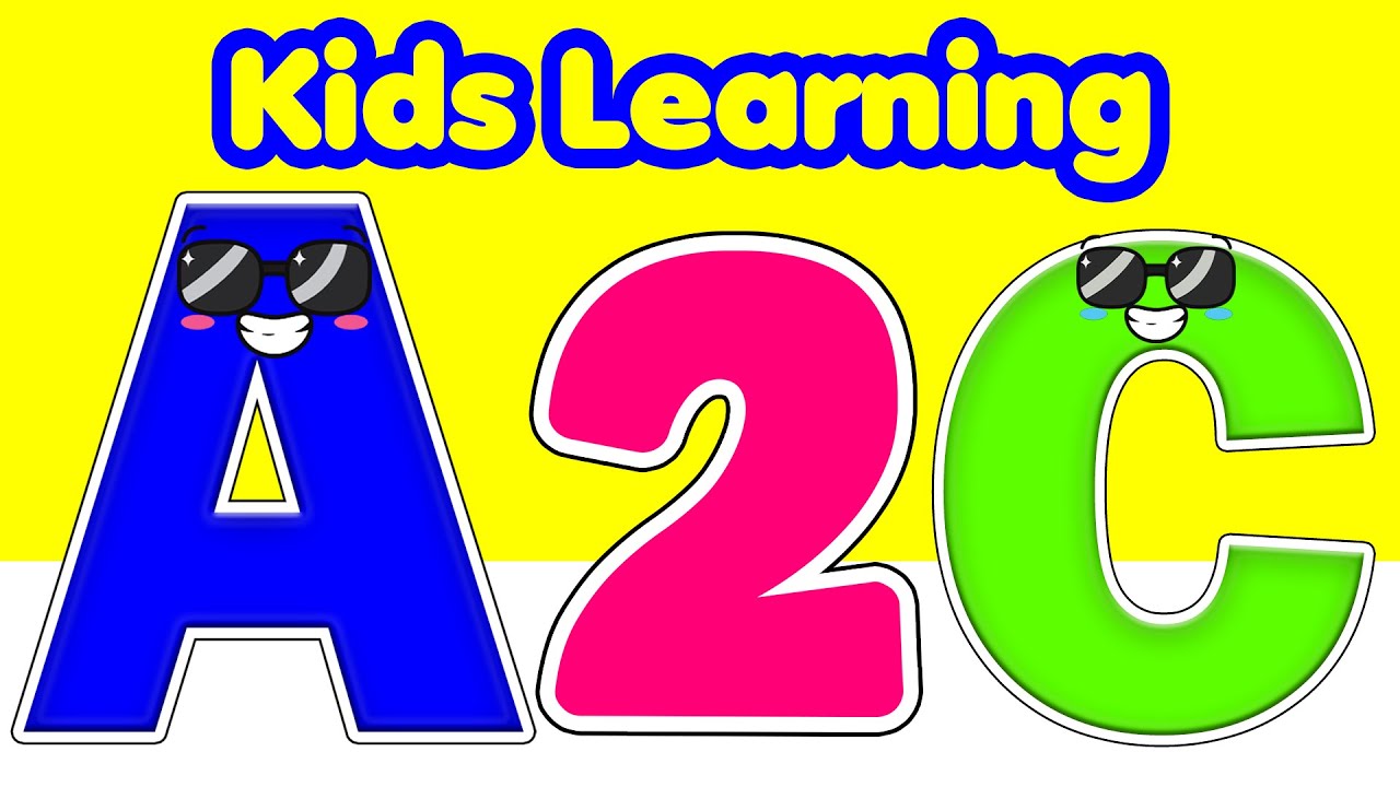 ABC &123 Learning For Toddlers | ABC and Numbers For Preschool | ABC ...