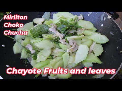 Chayote Stir-fry / Chayote Guisado (Simple Chinese Style) - YouTube