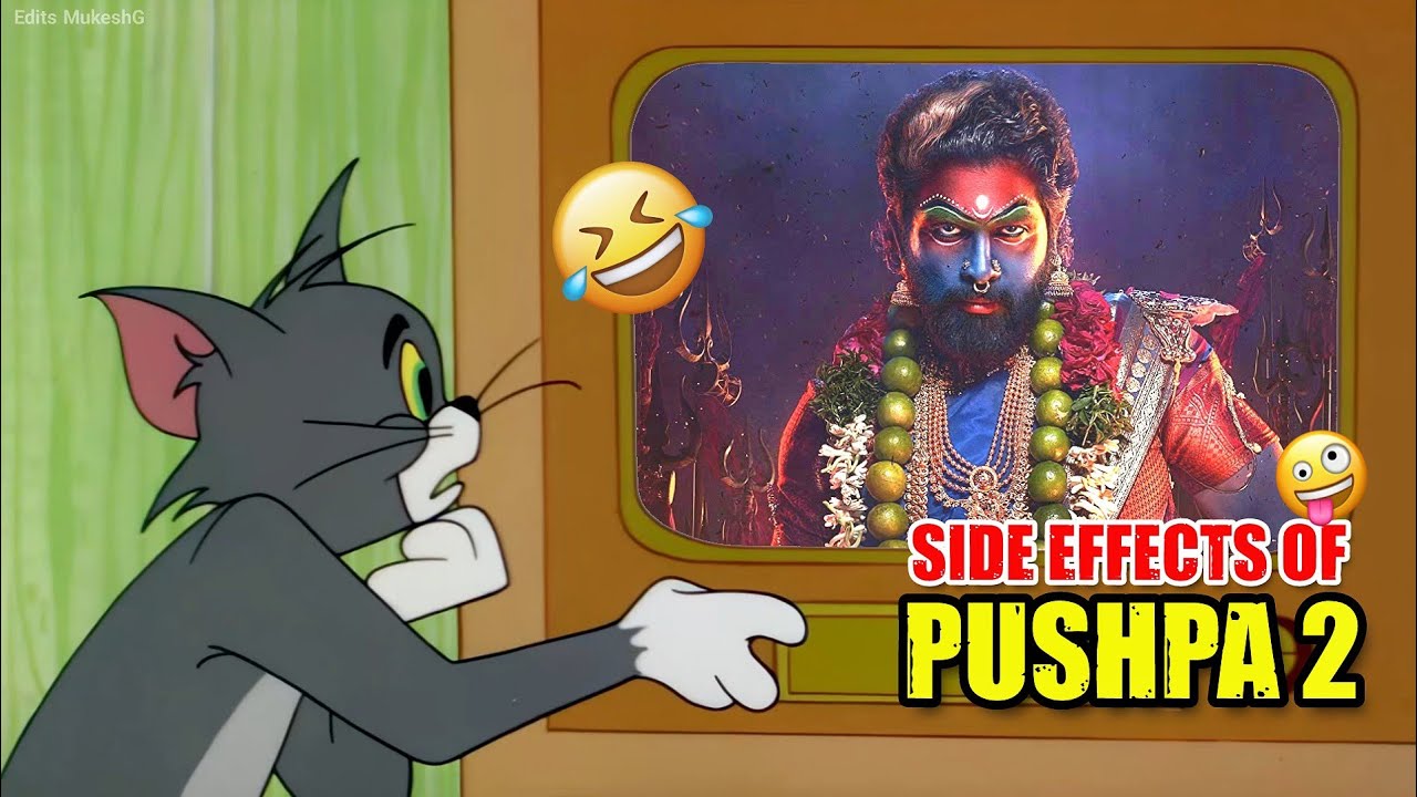 Side Effects of Pushpa 2 ~ Funny Meme ~ Edits MukeshG - YouTube