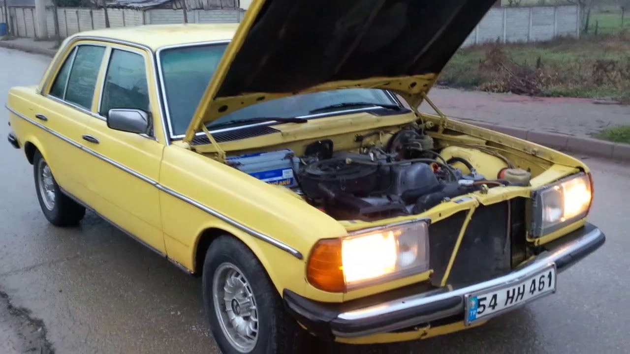 Mercedes W123 300 Diesel (1979) - YouTube